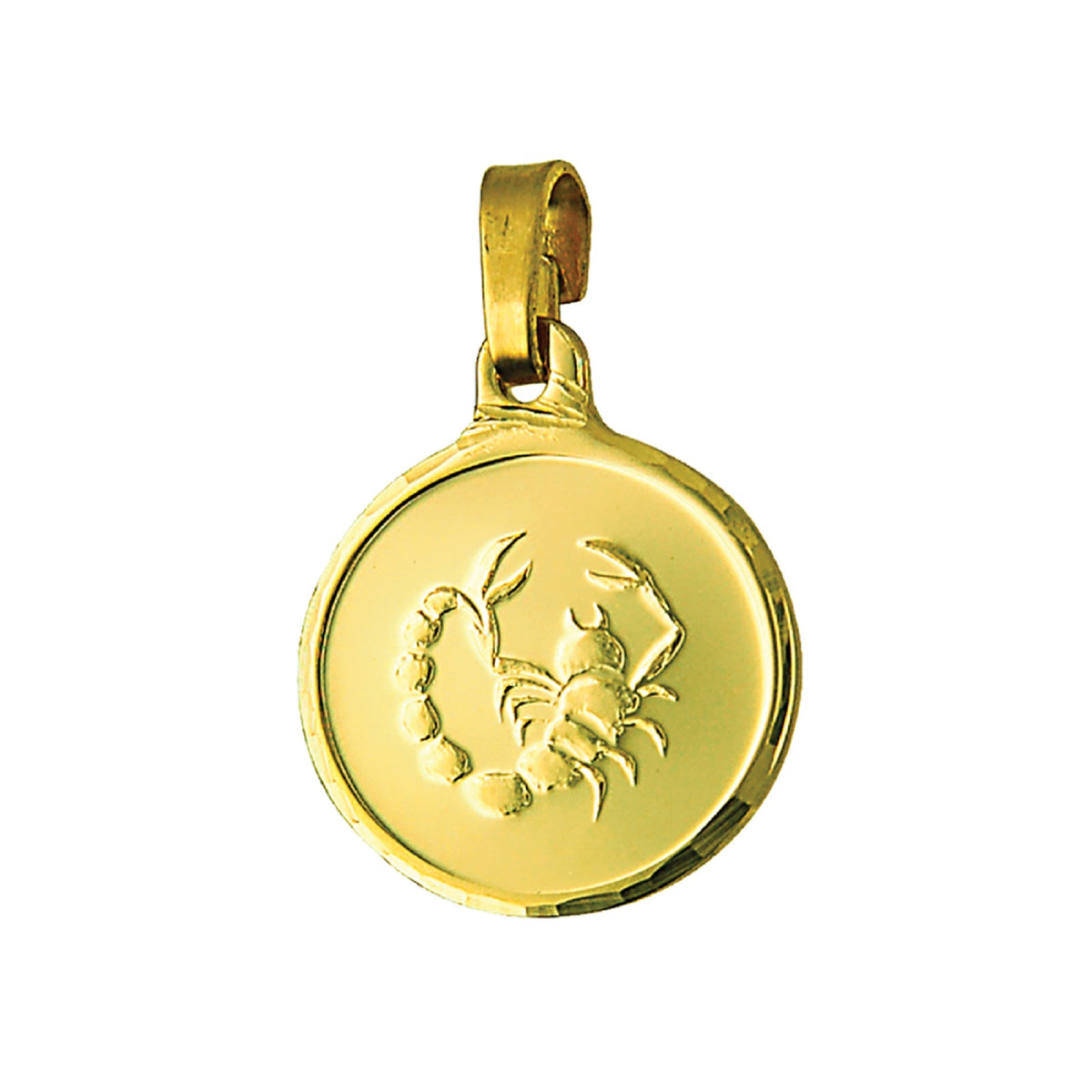 9ct Yellow Gold Scorpio Zodiac Pendant – My Jewellery Shop