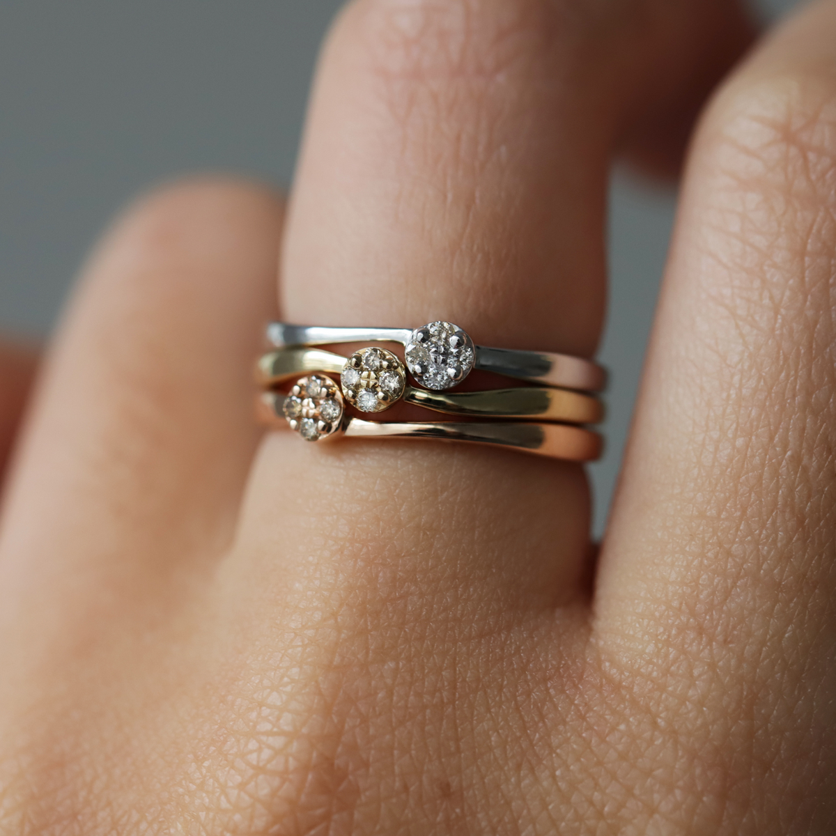 Dreamtime 0.15ct Australian Natural Diamond 3 Ring Set – My Jewellery Shop